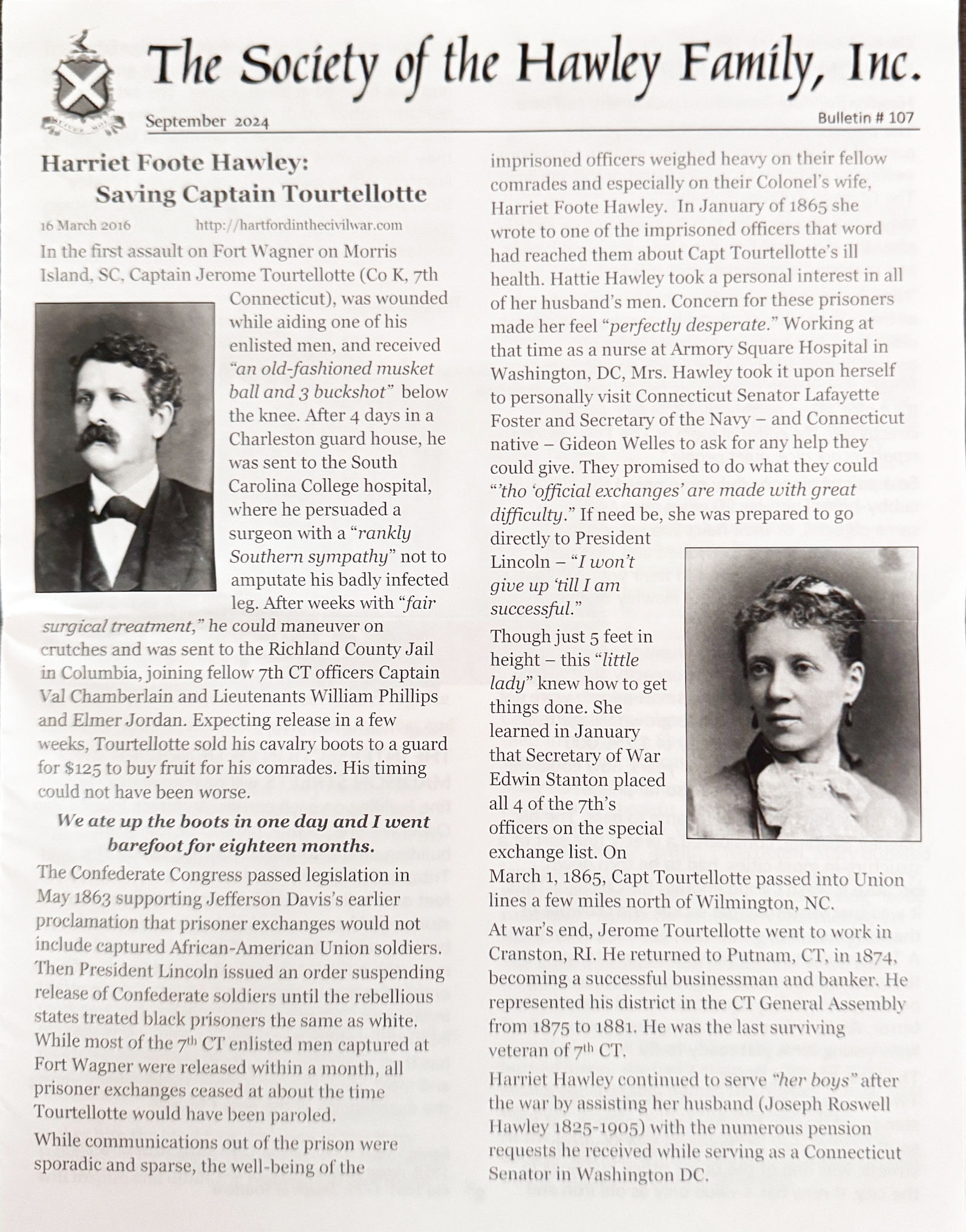 The Society of the Hawley Family